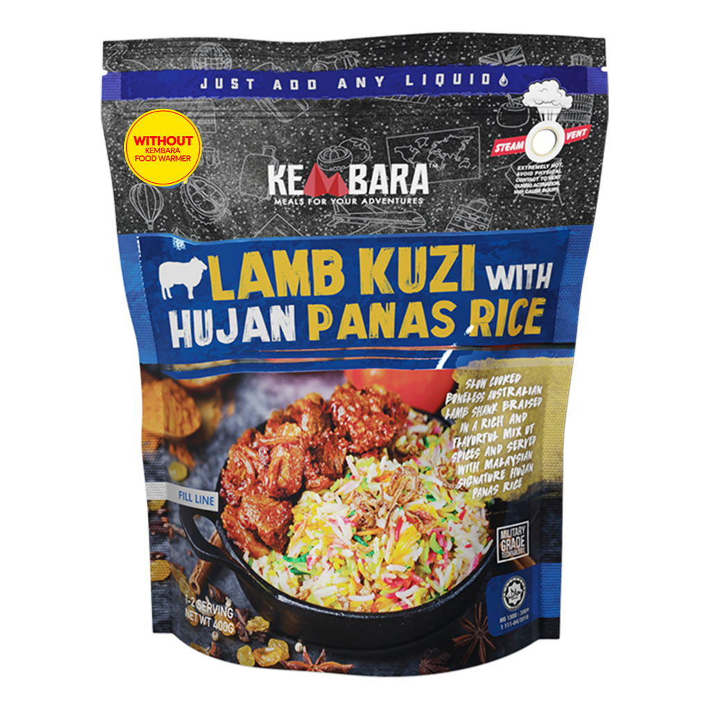 Lamb Kuzi with Hujan Panas Rice (Without Food Warmer) – Kembara Meals