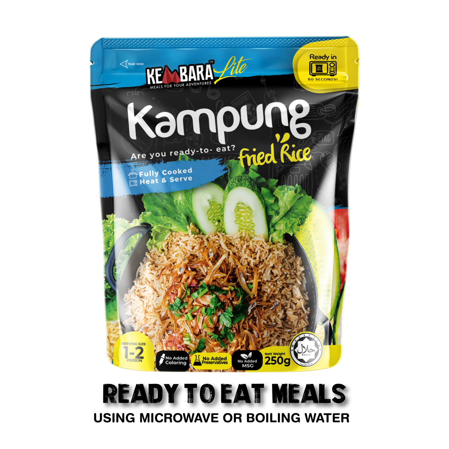 Kampung Fried Rice (Without Food Warmer) – Kembara Meals