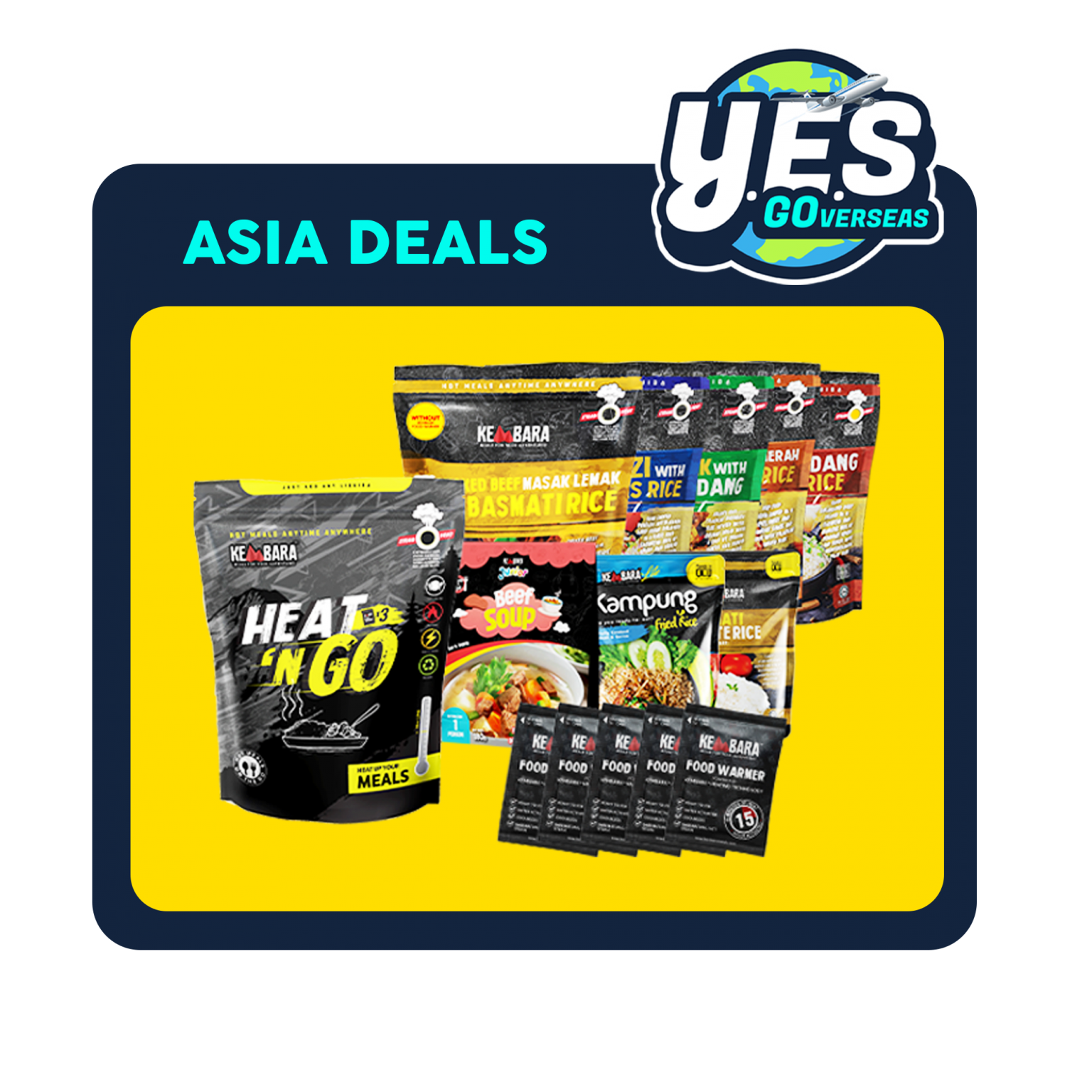 Heat N Go Warmer Bag – Kembara Meals